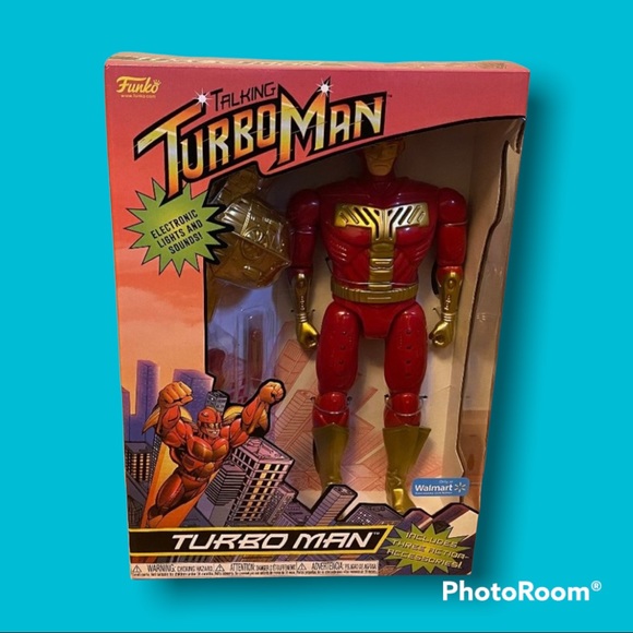 Funko | Toys | Funko 35 Talking Turbo Man Figure Jingle All The Way ...